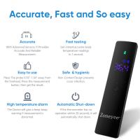 China Zoneyee Customizable LOGO best room thermometer temporal thermometer ir temperature gun for sale
