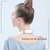 China OEM Electric Neck Back Shoulder Warmer Relax Massage Relieve Neck Pain TENS Shiatsu Deep Kneading Mini Neck Massager for sale
