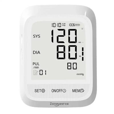 China Automatic Digital Smart Sphygmomanometer Upper Arm Meter Blood Pressure Bp Monitor for sale