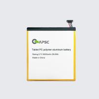 China 3.7V 8000mah flat polymer lithium battery for sale