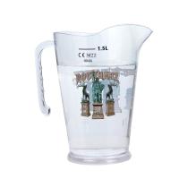 China Bespoke Brand 1.5 Liter Customizable Color Eco-Friendly Plastic Kettle for Beverage Serving for sale