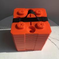 China 10-Pack Per Set RV Leveling Blocks Stabilizer & Tire Saver Ramp with Interlocking Design for Caravan for sale