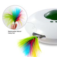 China Cat Interactive Toys Electronic UFO Smart Automatic Rolling Sweeping Teasing Keep Moving for sale