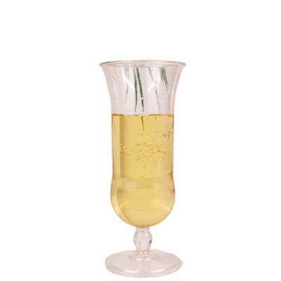 China Reusable 420ml Custom Color Plastic Beer Cup Polystyrene Beer Mugs With Logo for sale