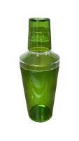 China 600ml Capacity BPA Free Plastic Shaker Lightweight Leakproof Design Cocktail Mixer for sale