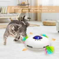China Electric Pet Cat Toys Automatic Smart Training Self Moving Indoor Interactive Pet Toys for sale