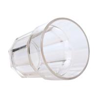 China Wholesale PHQH Bar Reusable Transparent Plastic PC Food Grade 250ml Nine Angle Custom Logo Flash Filling Camping Party Juice for sale
