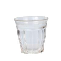 China Custom Logo Plastic Shot Glass 250ml Nine Angle Cup Lightweight For Events Parties for sale