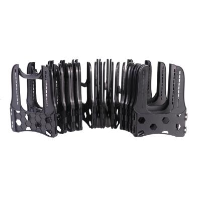 China 15ft Plastic PP Black RV Sewer Hose Support for Easy Installation on Camper Sewer Hose Brackets RV Plastic Accessories for sale