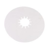 China 10 Inch 5th Wheel Grease Plate PP Material Easy Installation Fifth Wheel Lube Disc for sale
