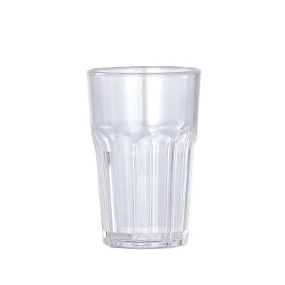 China 200ml PC Plastic High Octagon Cup Unbreakable Reusable Custom Logo For Whiskey Tequila for sale