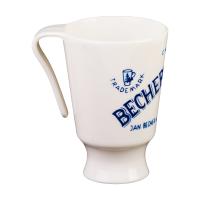 China Customized Shatterproof 50ml Mini PC Plastic Single Cup with Hook for Coffee and Wine for sale