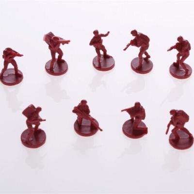 China OEM 1:35 Combat Posing Toy Plastic Figures Men Set For Educational Pretend Play Character Figure Set for sale