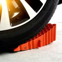 China Heavy-Duty Plastic RV Leveling Ramps Curved Camper Leveler Blocks for Caravans & Trailers for sale