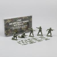 China 5 Pack Plastic Mini Figure Sandbox Toy Set for Kids 1:35 Scale Plastic for sale