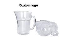 China 1.3L Capacity Plastic Kettle with Ergonomic Handle and Customizable Color for Home & Restaurant Use for sale