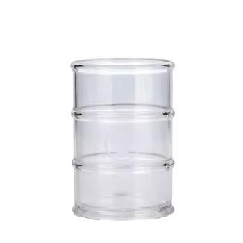 China 310ml PS PC Plastic Beer Cup Shatterproof Reusable Soda Can Style Beverage Mugs BPA Free for sale