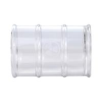 China 310ml Capacity Shatter Resistant Dishwasher Safe PC Bamboo Tumbler Plastic Beer Cup for sale