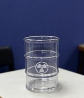 China 310ml Capacity Shatter Resistant Dishwasher Safe PC Bamboo Tumbler Plastic Beer Cup for sale
