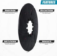 China PHQH High-quality White PP 10 Inch Wheel Hitch Lube Plate for RV Sewer Hose Support for sale