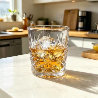 China 325ml Classic Whiskey Glass PC Plastic Unbreakable Crystal Clear for sale