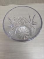 China 325ml Crystal Pattern PC Lowball Whiskey Tumbler with Food-Grade Material for sale