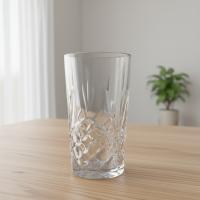 China 400ml Crystal Pattern PC Highball Tumbler with Food-grade Polycarbonate for Restaurants and Bars for sale