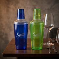 China BPA-free 600ml Capacity Dishwasher-safe Plastic Shaker for Cocktails and Smoothies for sale