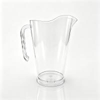 China 1.8L Thick Heavy Duty PS Plastic Pitcher Water Jug with Custom Logo for sale