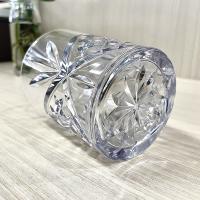China 325ml Custom Plastic Whiskey Glass with Crystal-Clear Appearance and OEM Branding Support for sale