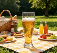 China 650ml High Quality PS Plastic Pilsner Beer Glass Unbreakable Crystal Clear OEM Service for sale