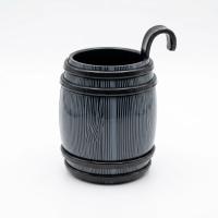 China PS Plastic Barrel Shot Glass 25ml 50ml Mini Shot Drinking Cup for Bar & Party for sale