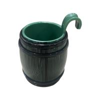 China PS Plastic Barrel Shot Glass 25ml 50ml Mini Shot Drinking Cup for Bar & Party for sale