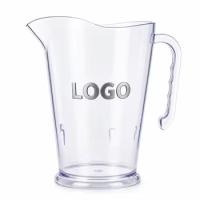China Reusable 1.5L PS Pitcher Large Capacity Drink Jug for Cold Beverages and Beer for sale