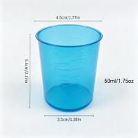 China 20oz Capacity Plastic Cocktail Shaker with Custom Logo Printing and Durable PS Plastic for sale