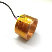 China High Frequency Air Core Inductor Coil ,  0.16mm Copper Coil Electromagnet for sale