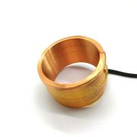 China High Frequency Air Core Inductor Coil ,  0.16mm Copper Coil Electromagnet for sale