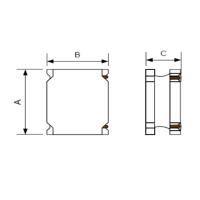 China Wire Wound SMD Power Inductor 22A Alloy Powder For Electronic Product for sale