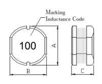 China Nickel Zinc SMD Power Inductor 0.69A Drum Core Inductor For Electronic Product for sale