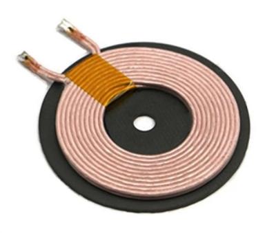 China Slik Wire Wireless Charging Induction Coil A11 Copper 6.3UH for sale