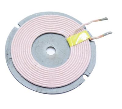 China Pcb Wireless Charging Induction Coil A11 Single Layer Winding Copper Lize Wire Ferrite for sale