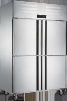 China D1.3L4 Four-Door Commercial Freezer 1380×700×1938mm with -18°C Temperature Range for Kitchen Use for sale