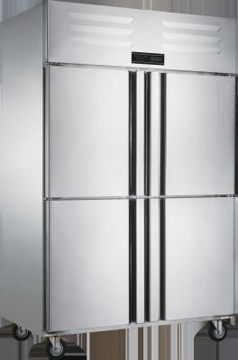 China D1.3L4 Four-Door Commercial Freezer 1380×700×1938mm with -18°C Temperature Range for Kitchen Use for sale