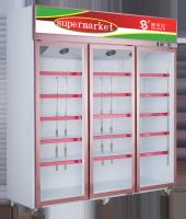 China SC-1860FLP3 Commercial Display Freezer - 1400L Capacity, 1860×680×2040mm, Air-Cooled Refrigeration for sale