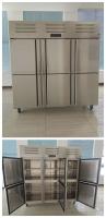 China D1.6L6 Dual Compressor 6-Door Commercial Freezer 1820×700×1938mm with -18°C Temperature Range for sale