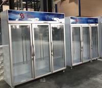 China SC-1300LP Commercial Display Refrigerator 1005L Three Glass Door Fridge 1700x615x1955mm for sale
