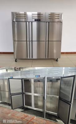 China D1.6L6 Six-Door Industrial Freezer 1820×700×1938mm with -18°C Temperature Control for sale