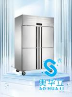 China D1.5L4 Stainless Steel Dual Temperature Refrigerator Freezer 1450×830×1938mm with -18°C to 8°C Range for sale