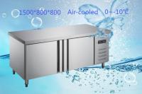 China 240V 2 Door Undercounter Freezer 350L Multiple Function Stable Operation for sale