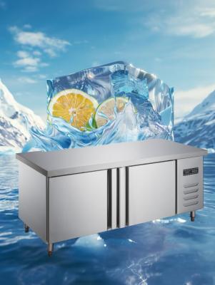 China 350L Stainless Steel Commercial Refrigerator Freezer 1500x800x800mm Energy Saving for sale